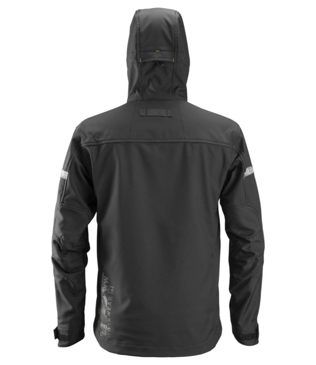 Snickers 1229 Softshell Werkjas AllroundWork Zwart ...