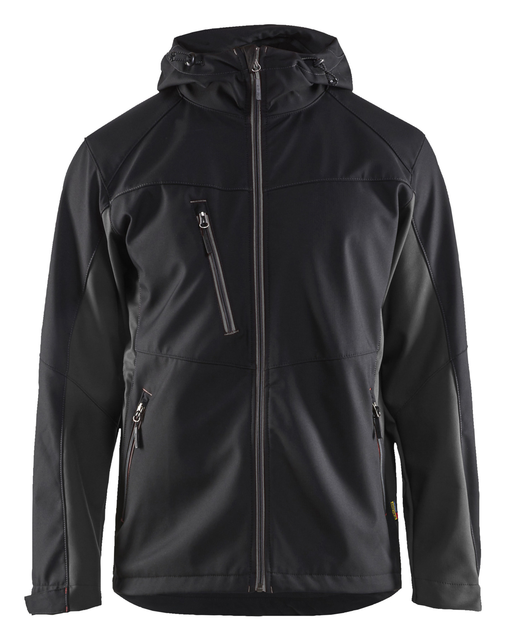 Blaklader 4753 Softshell Werkjas Zwart/Donkergrijs ...