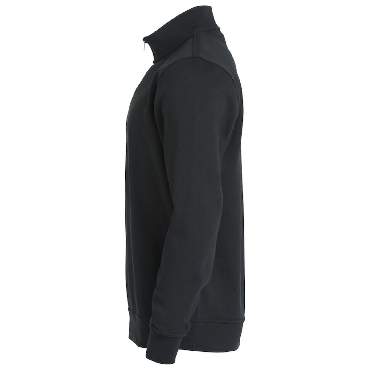 Clique Basic Half Zip Zwart - Bedrijfskledingonline.nl