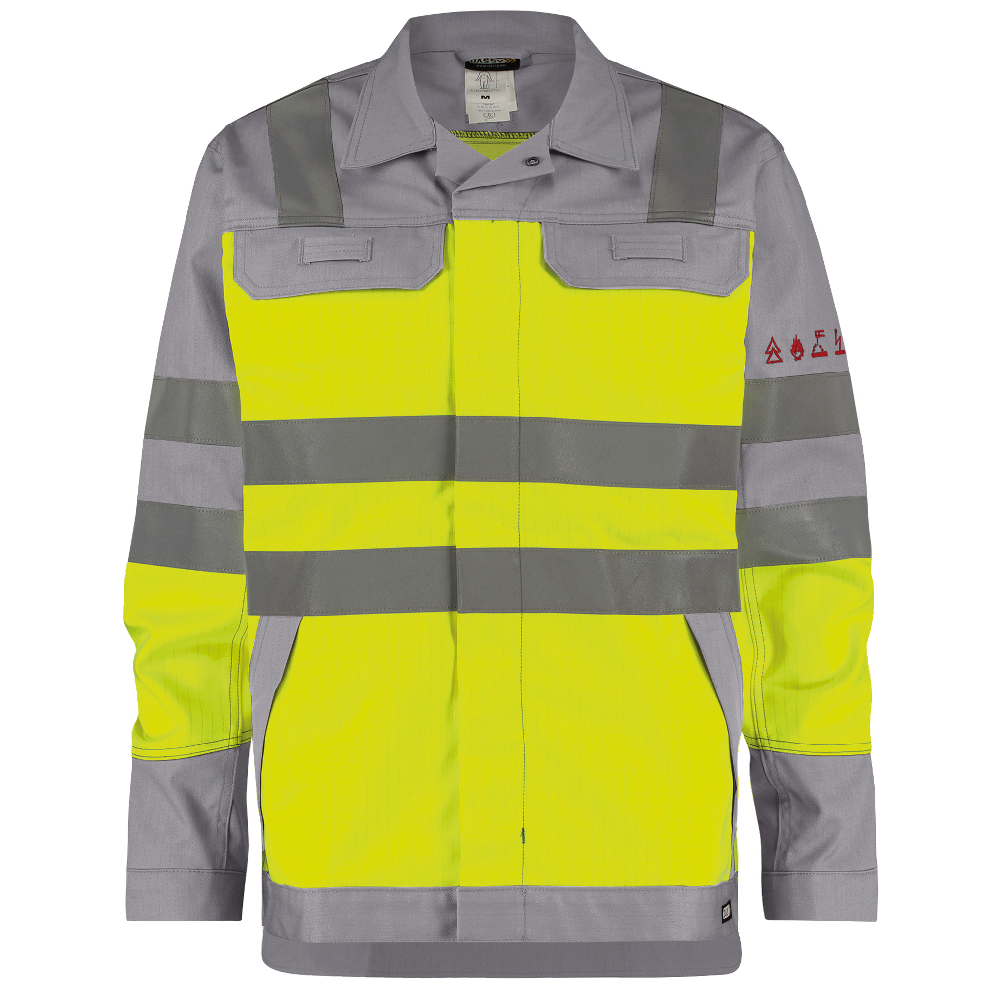 DASSY Franklin Reflecterende Multinorm Werkjas Ongevoerd ...