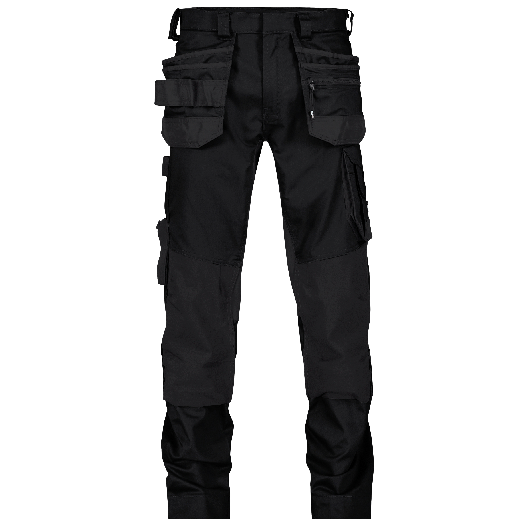 DASSY Flux NEXT D-Flex Werkbroek Stretch Zwart - Bedrijfskledingonline.nl