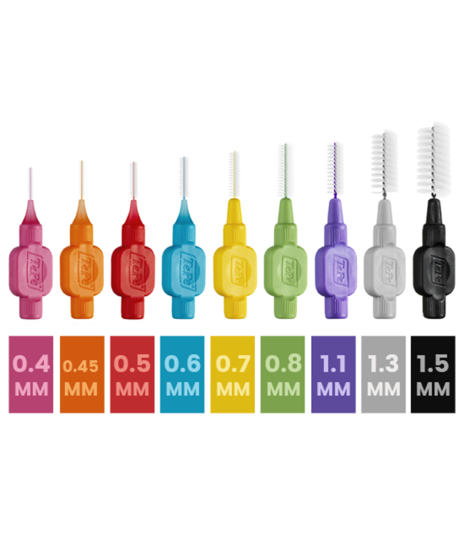 TePe Interdentale Ragers Original 1.1 mm paars | 25 stuks | € 9,95 ...