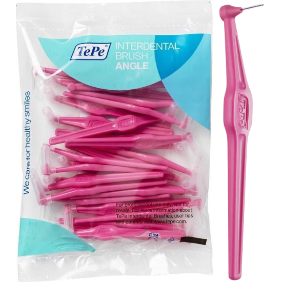 TePe Interdentale Ragers Angle 0.4 mm roze - 25 stuks | Actie € 11,85 ...