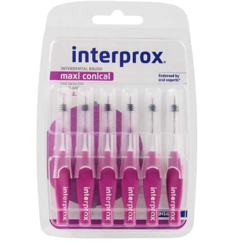 Interprox Maxi Conical paars | 6 ragers | ACTIE € 4,45 ...