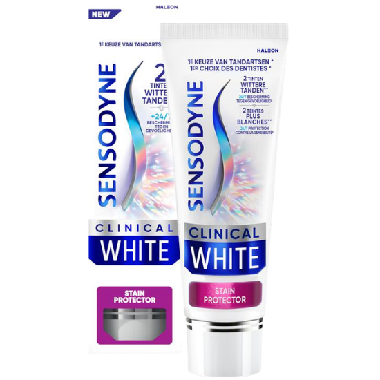 Sensodyne Clinical White Stain Protector Tandpasta - 75 ml ...