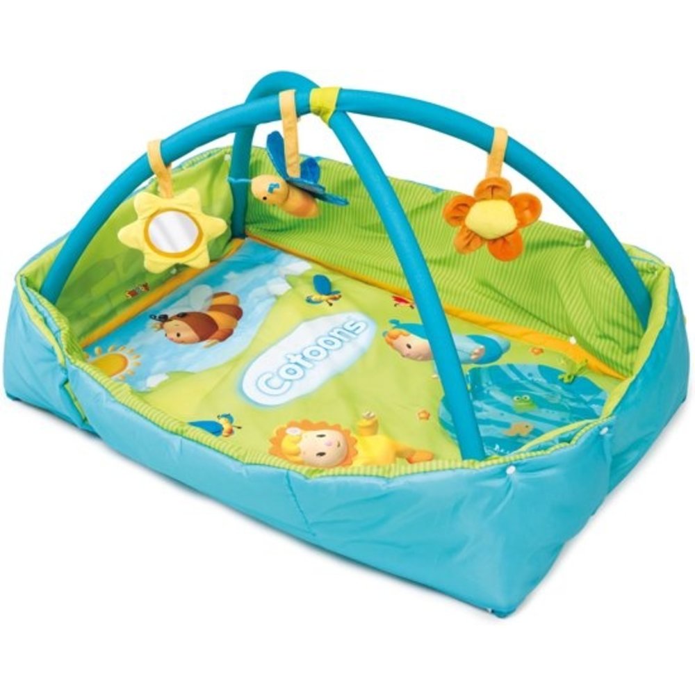 Smoby Cotoons Discovery Speelmat Blauw - Vikingchoice.nl