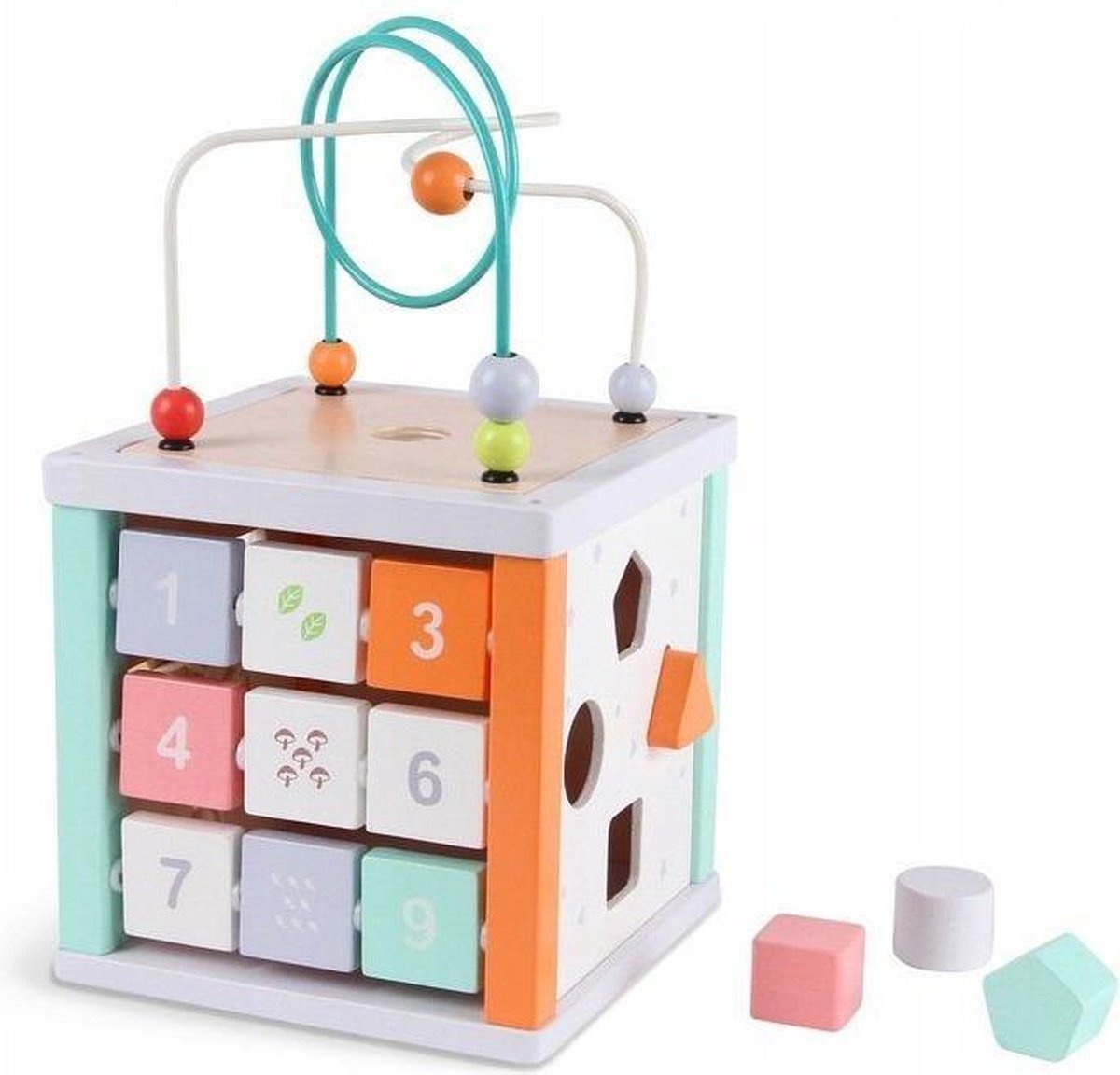 Educatieve vormendoos blokkendoos kinder puzzel - Vikingchoice.nl