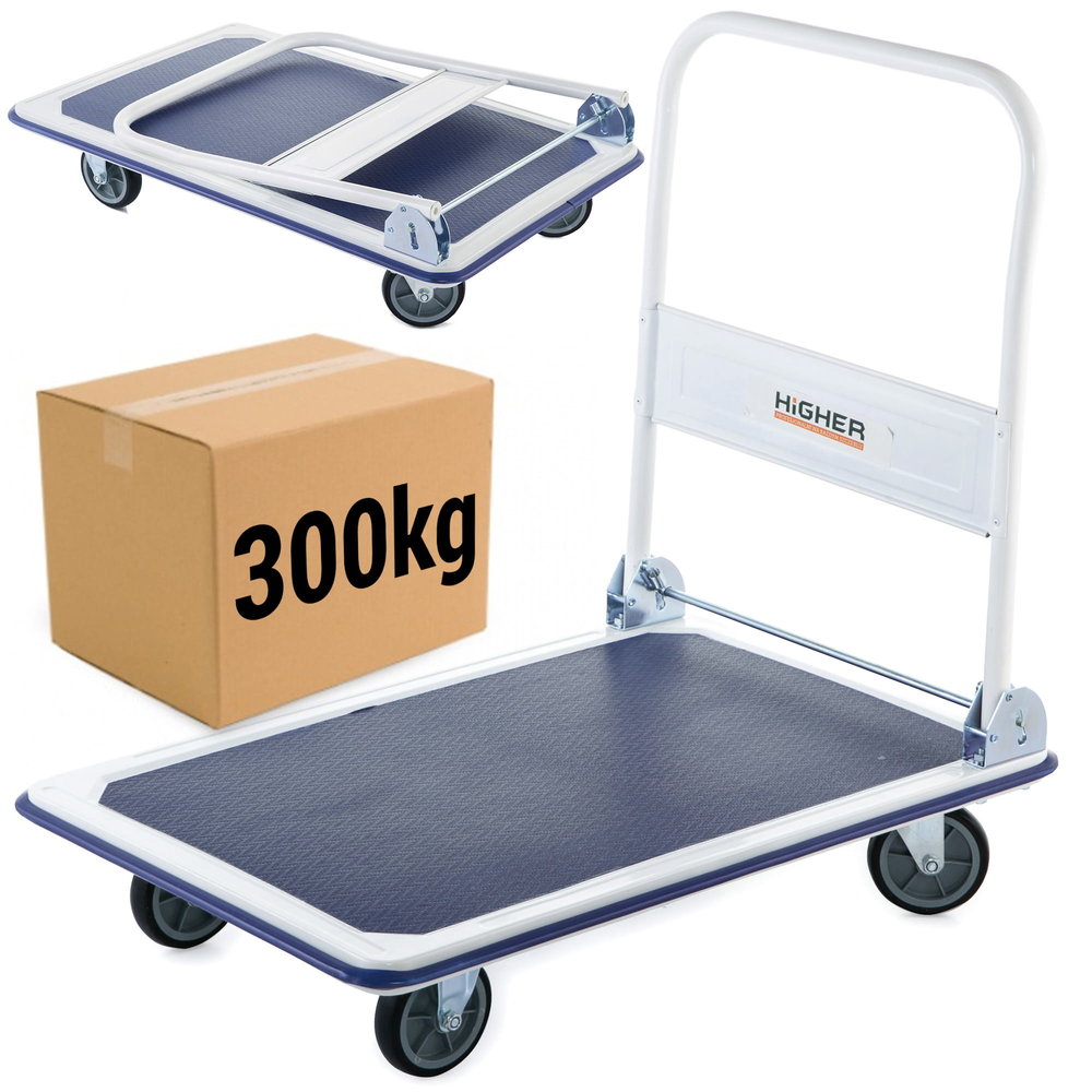 Transportwagen - Transportkar - 90x60x85 cm - tot 300 kg - Vikingchoice.nl