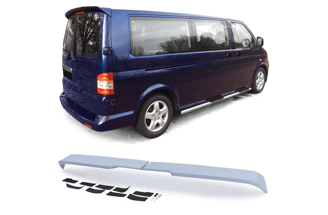 Spoiler - dakspoiler - voor VW Bus T5 T5.2 / Bus / Transporter 2003 ...