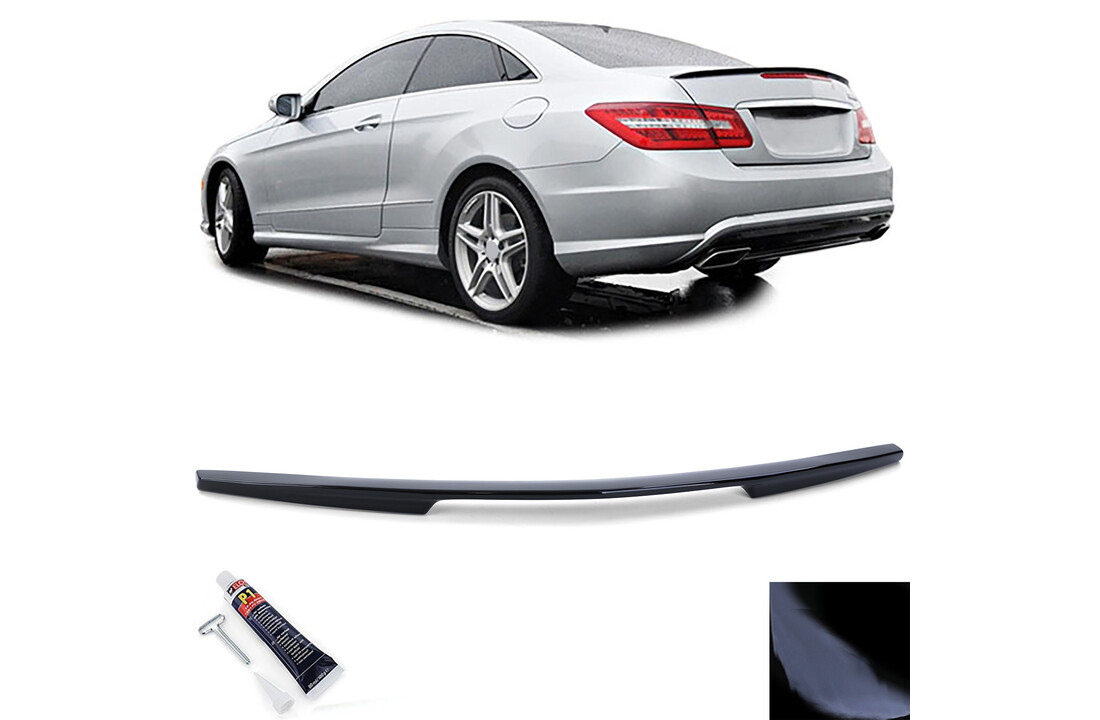 Spoiler - achterspoiler lip - voor Mercedes E-Klasse C207 Coupe 2009 ...