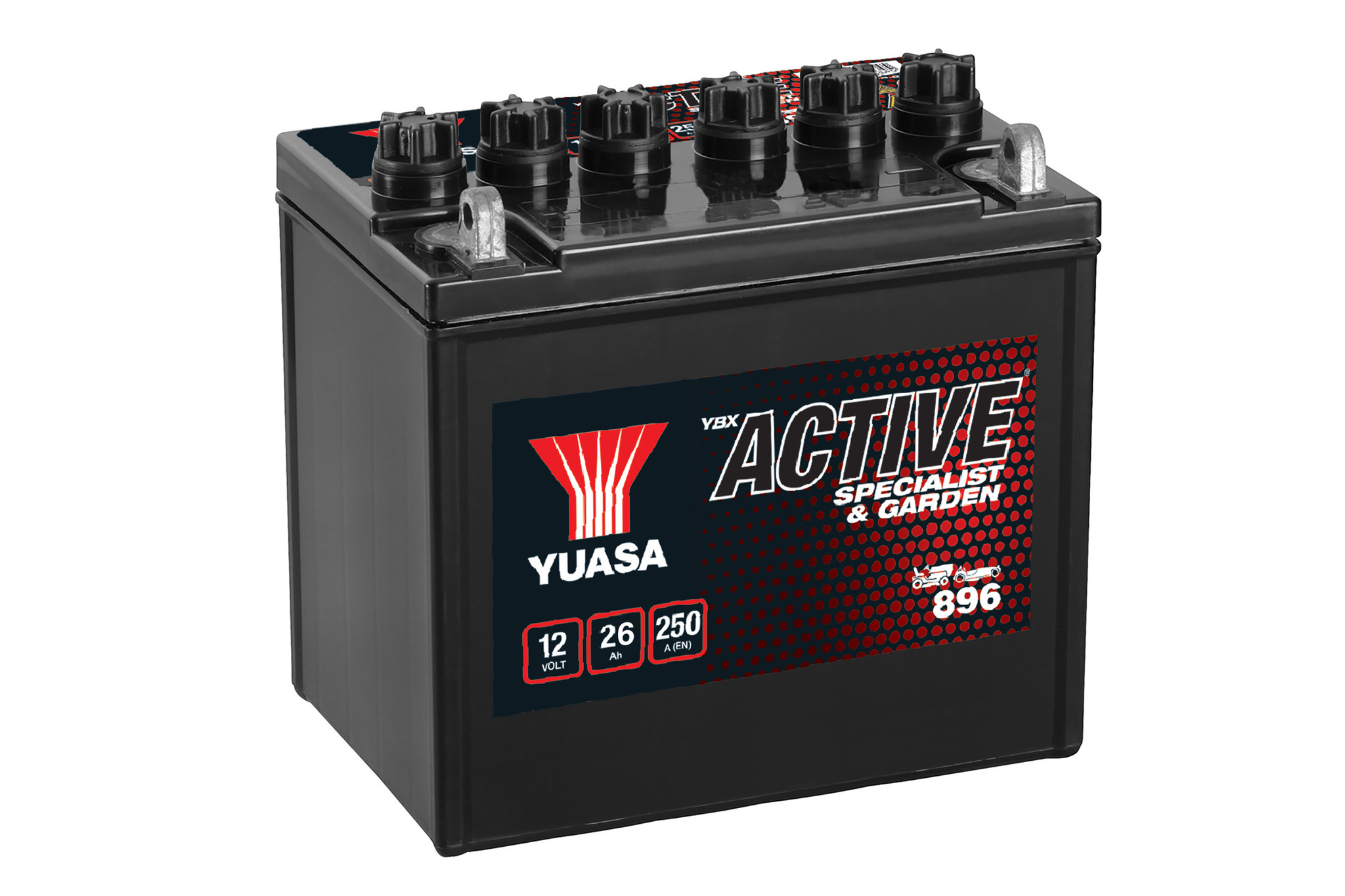 Yuasa 896 12V 26Ah YBX Active Specialist & Garden accu - Accu Service ...