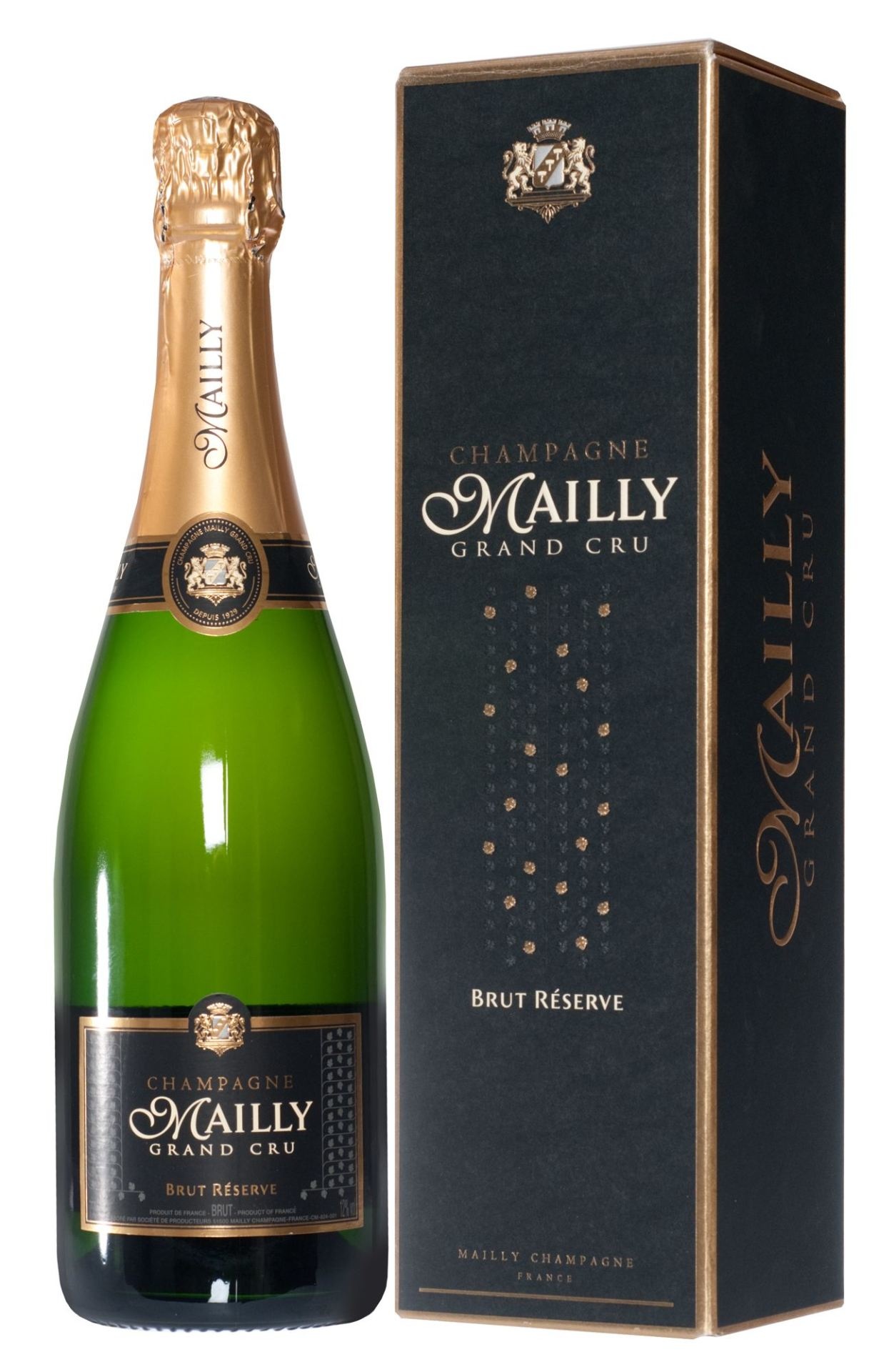 Mailly | Brut Réserve | Grand Cru | 75cl | Gift Box - A-Wines Oostende