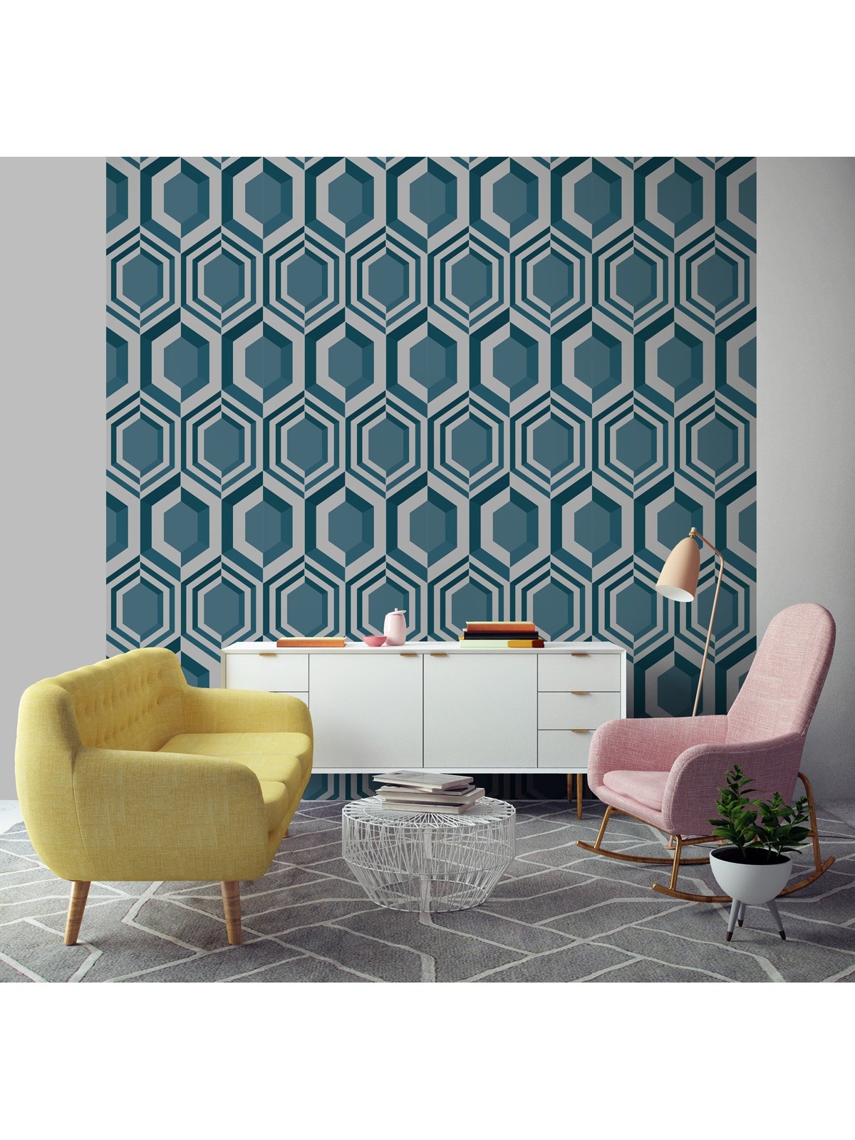 Behang Galactik J407-11 modern behang | HSDW.NL!