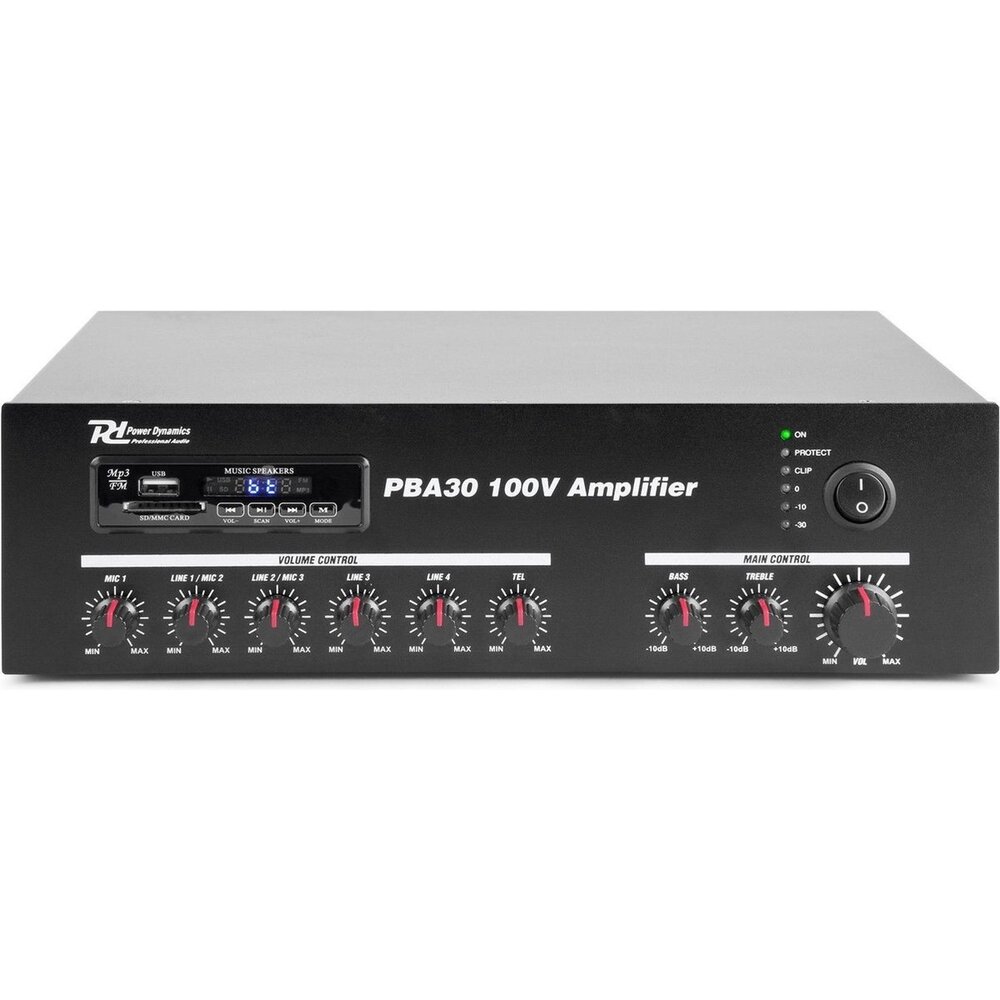 Power Dynamics PBA30 100V - Versterker - PIEST.nl