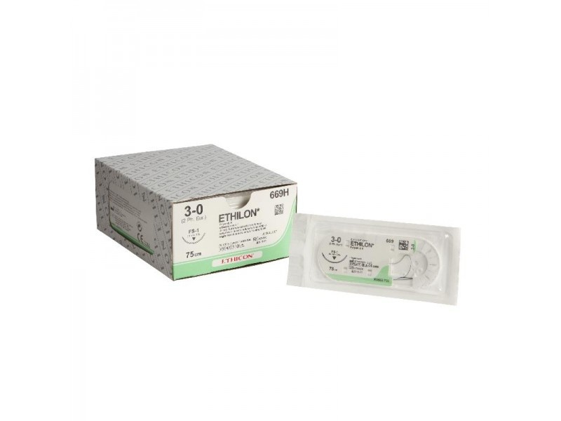 Ethilon suture 3-0 (FS-1) 669H 36 pcs - Degros