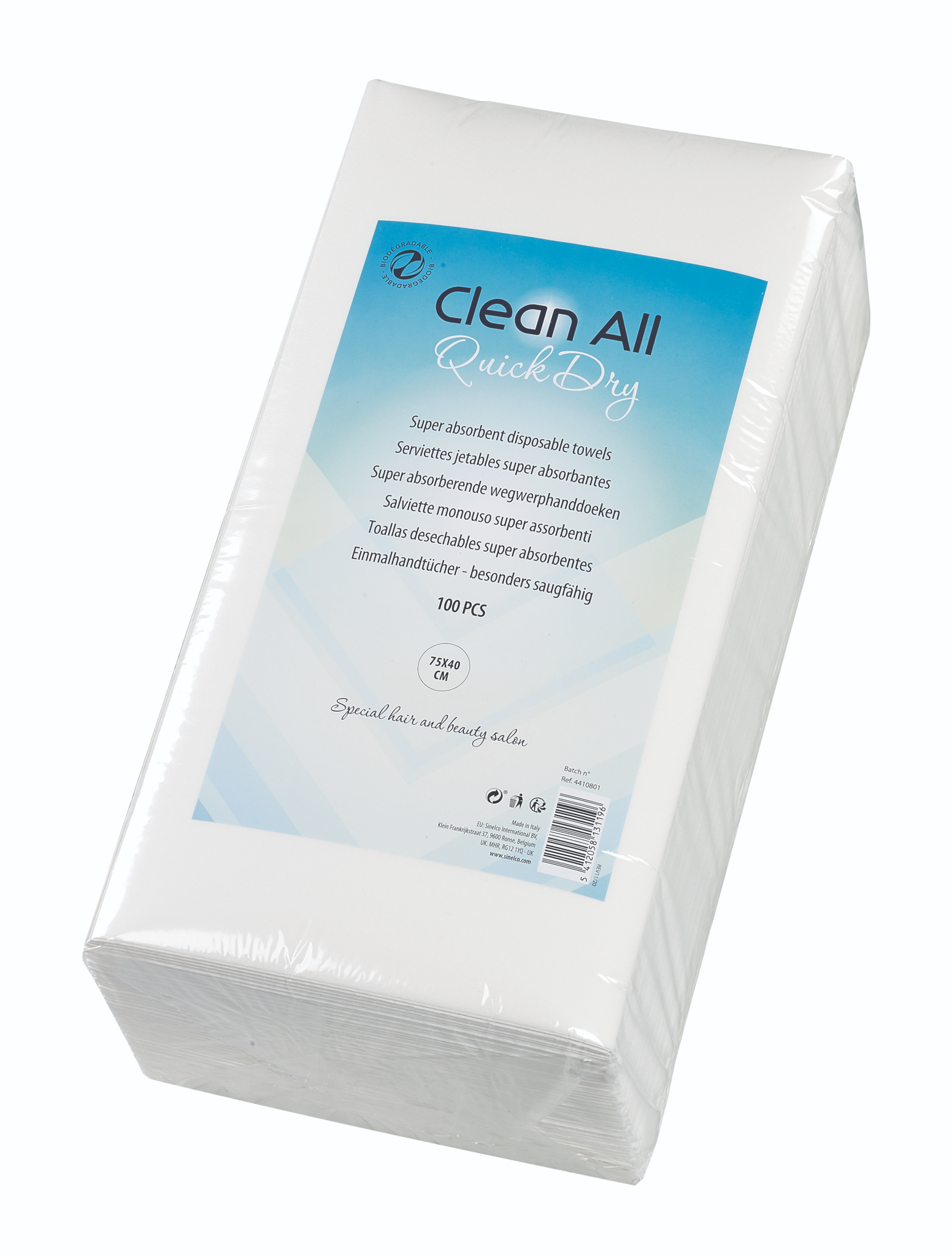 Disposable towels 40x80cm 100 pieces - Degros
