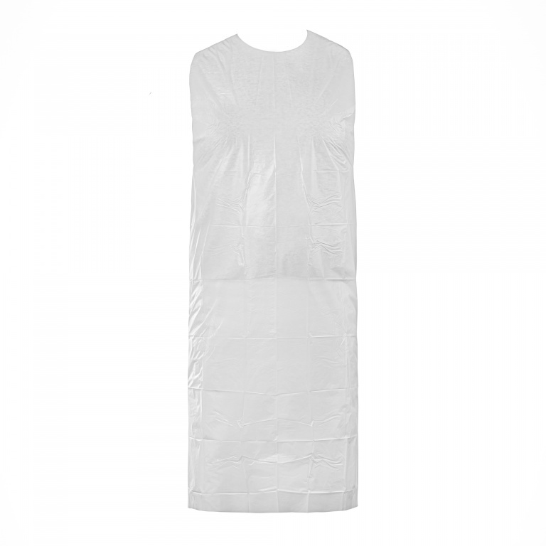 Plastic Apron (Pack of 100) - Disposable Aprons - (Individually Folded ...