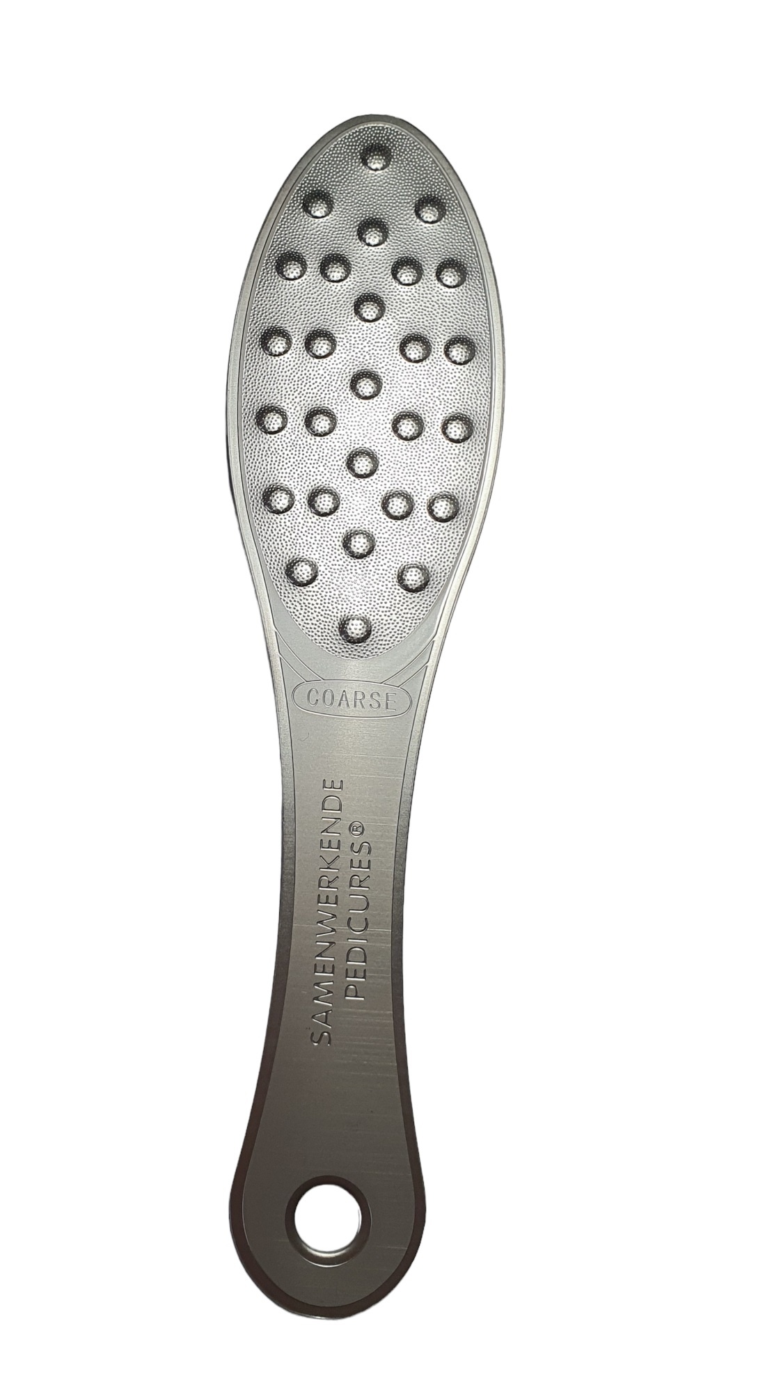 Double-sided stainless steel foot file - Degros