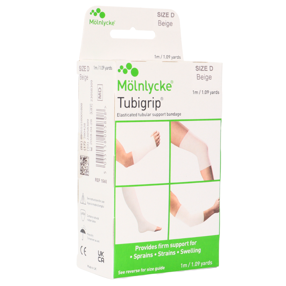 Tubigrip Tube bandage compressive beige 1 meters - Degros