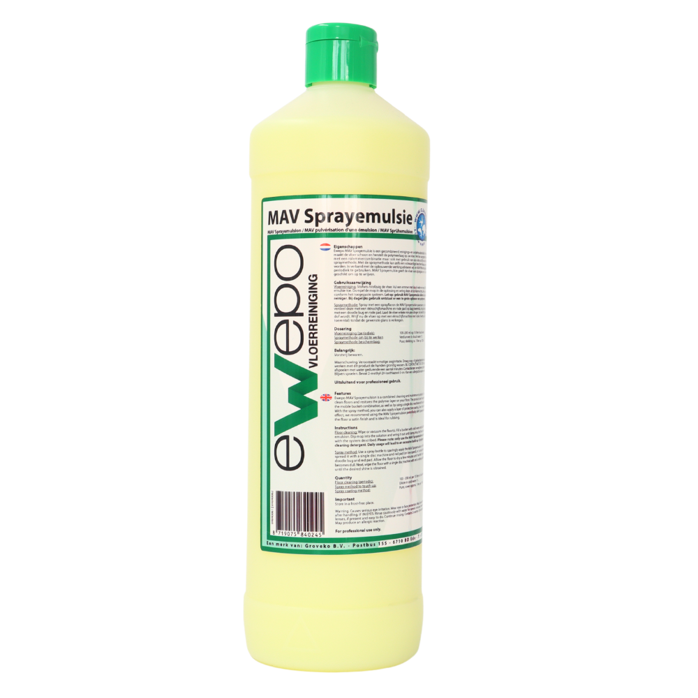 buy Ewepo MAV spray emulsion polymer 1 liter? Order at Degros - Degros