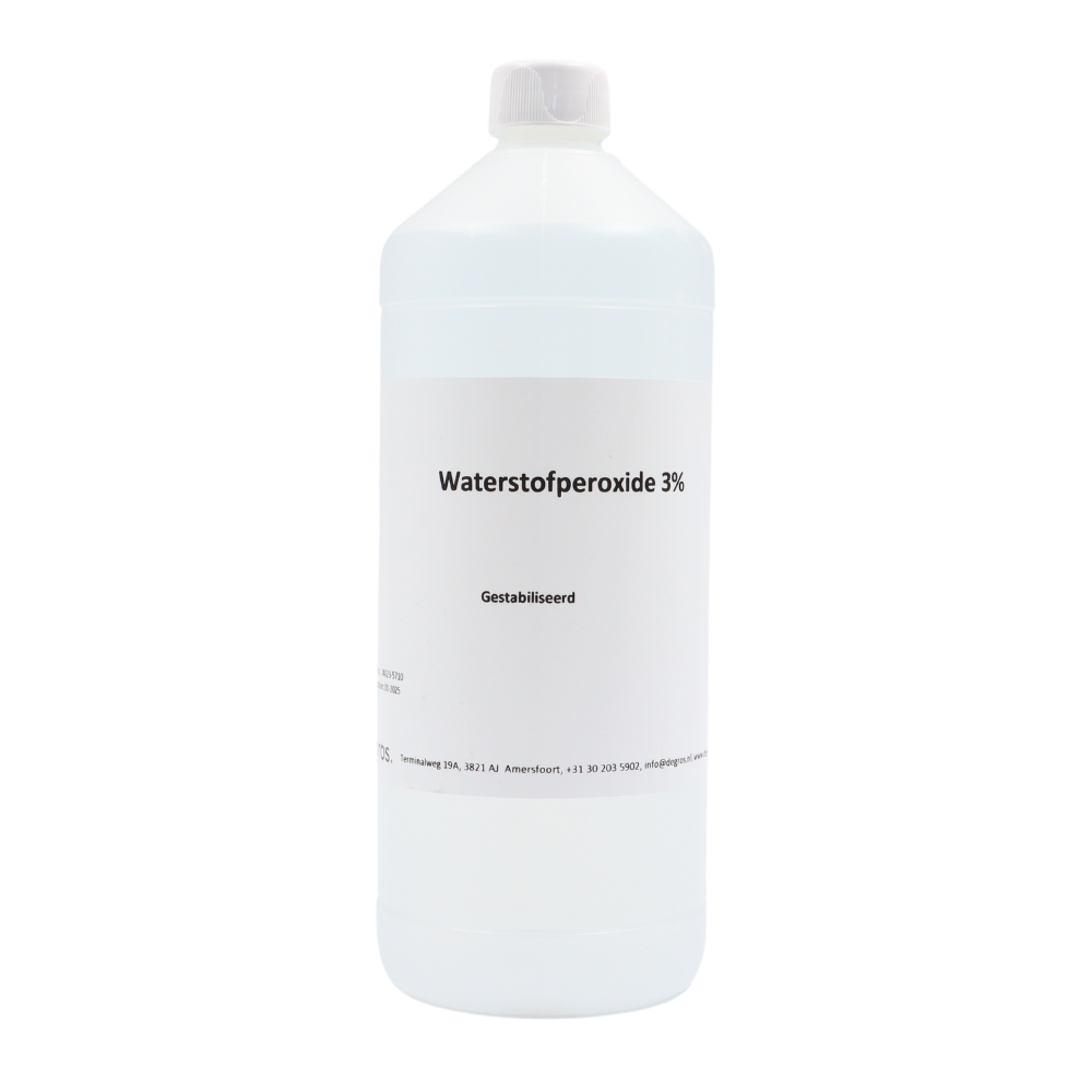 Hydrogen peroxide 3% - Peroxide - Hydrogen - Skin disinfection - Degros