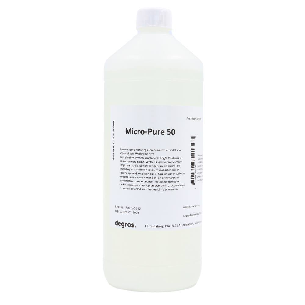 Micro Pure 50 1 litre - Degros