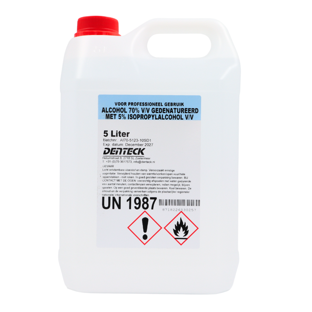 Alcohol 70 percent 5 liters Ordered before 22:00, delivered tomorrow ...
