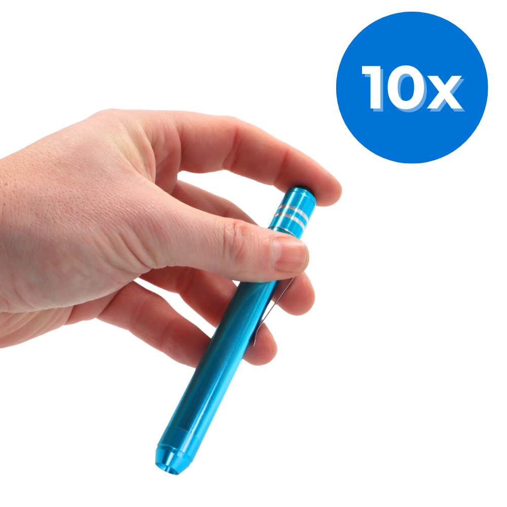 Romed Romed penlight Deluxe - pupillampje - Set van 10 doosjes - Degros