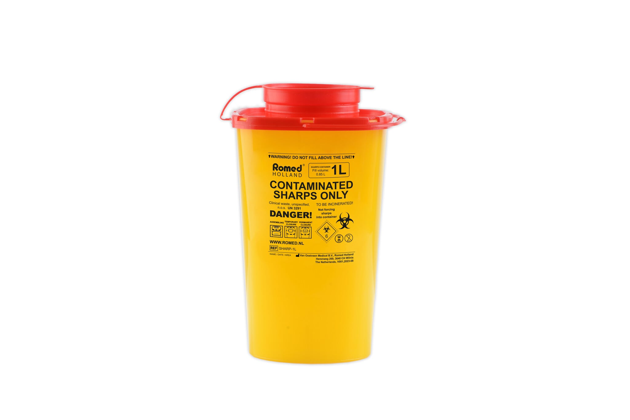 Needle containers Sharpsafe - Degros