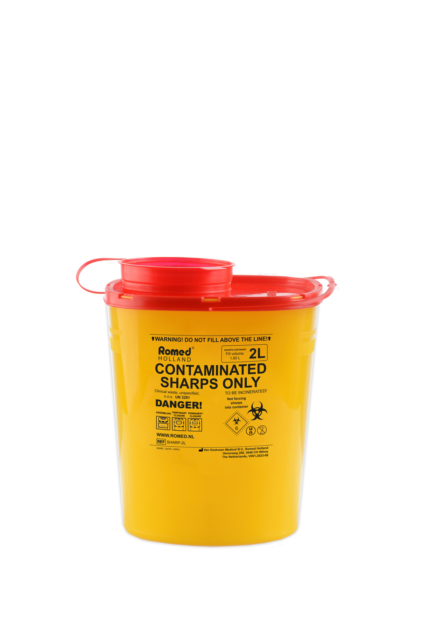 Needle containers Sharpsafe - Degros