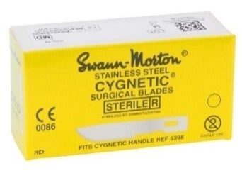 Swann Morton Steriel Cygnetic Mesjes Stainless nr 15 - Degros