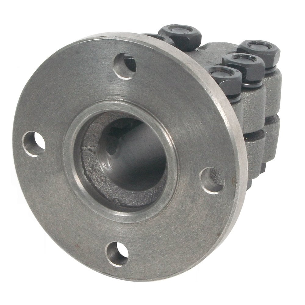 Allpa Stalen klemflens met centreerrand Ø30mm-as steek (I) Ø78mm center ...