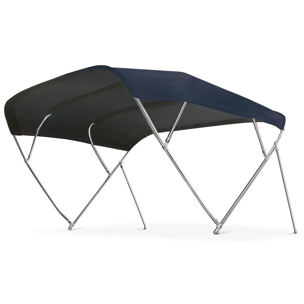 Allpa Zonnetent type Fly Inox | Navy; 230 x 156 x 252cm - Boottotaal.nl