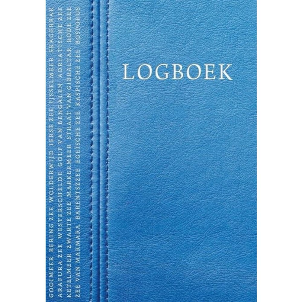 Logboek met leatherlook kaft voor motorboot of zeilboot. - Boottotaal.nl