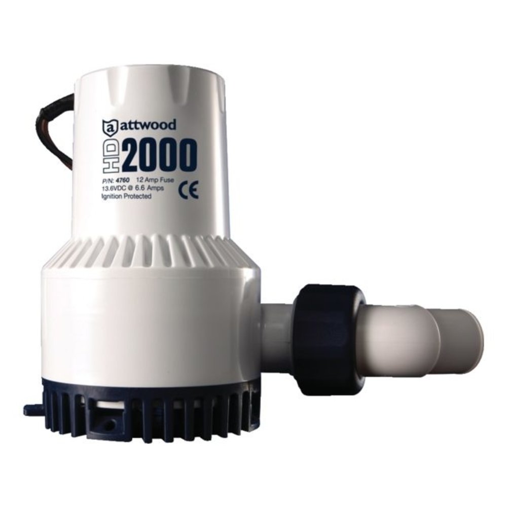 Lenspomp heavy-duty 2000 12V kopen? | Boottotaal.nl - Boottotaal.nl