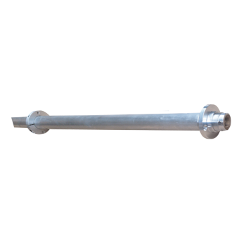 Aluminium schroefaskoker incl. kokerklem | Boottotaal - Boottotaal.nl