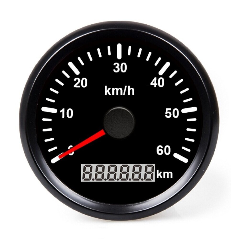 Hollex | GPS Snelheidsmeter | Zwart 0-60km/h 9-32V | Boottotaal ...