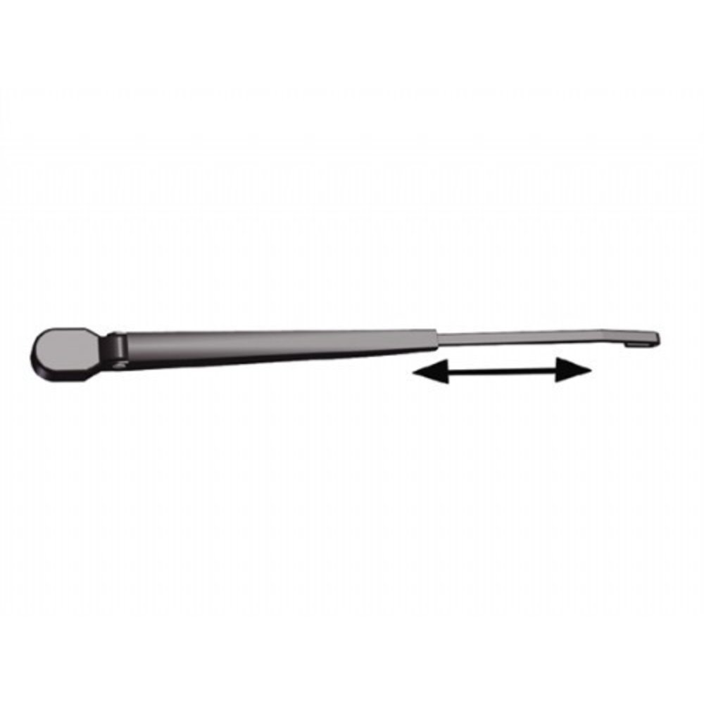Roca W10/W12 ruiterwisserarm zwart - Boottotaal.be