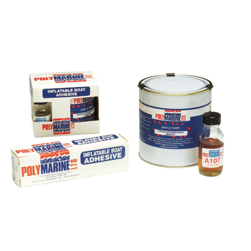 Lijm voor opblaasboten | Hypalon lijm 2-componenten 250ml - Boottotaal.be
