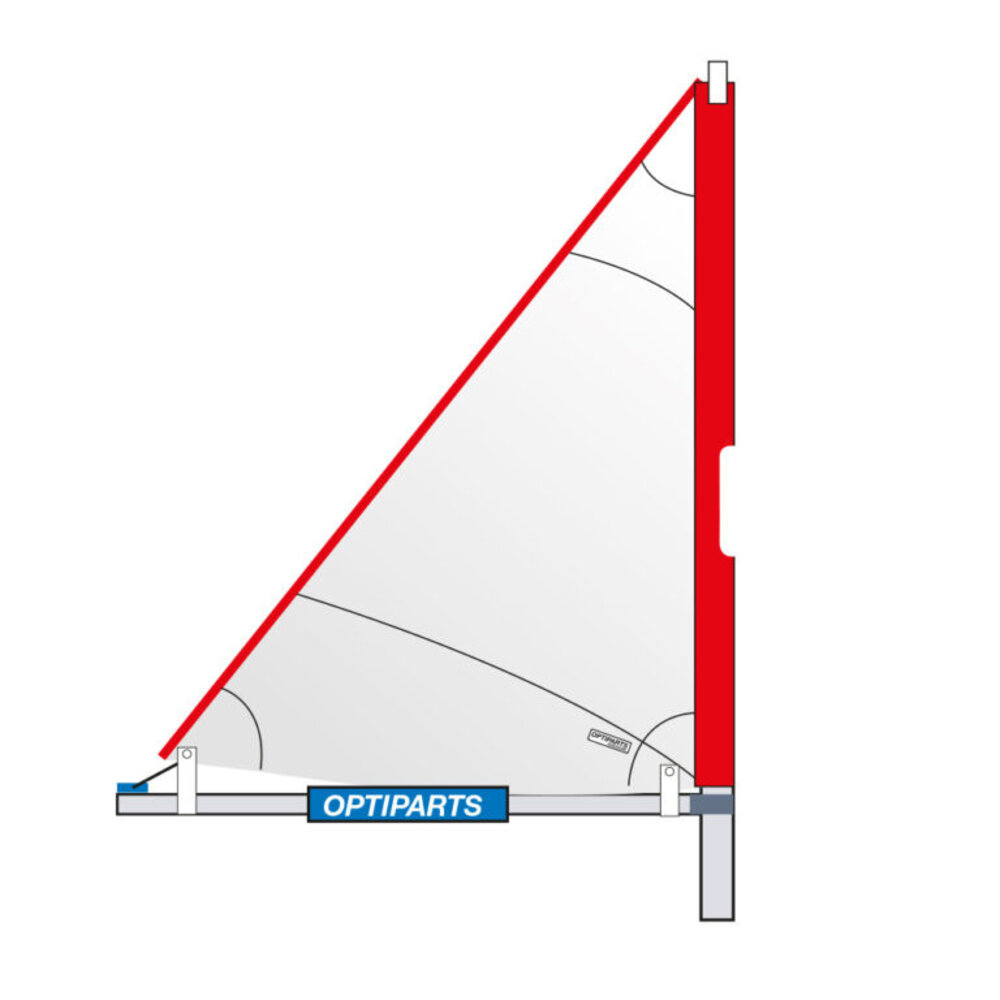 TRI SAIL MET MAST EN GIEK - Boottotaal.be