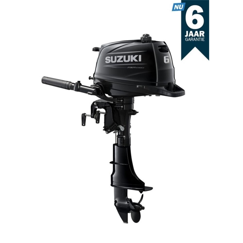 Suzuki DF6A Langstaart - 6 jaar garantie | Natuurlijk bij Boottotaal ...