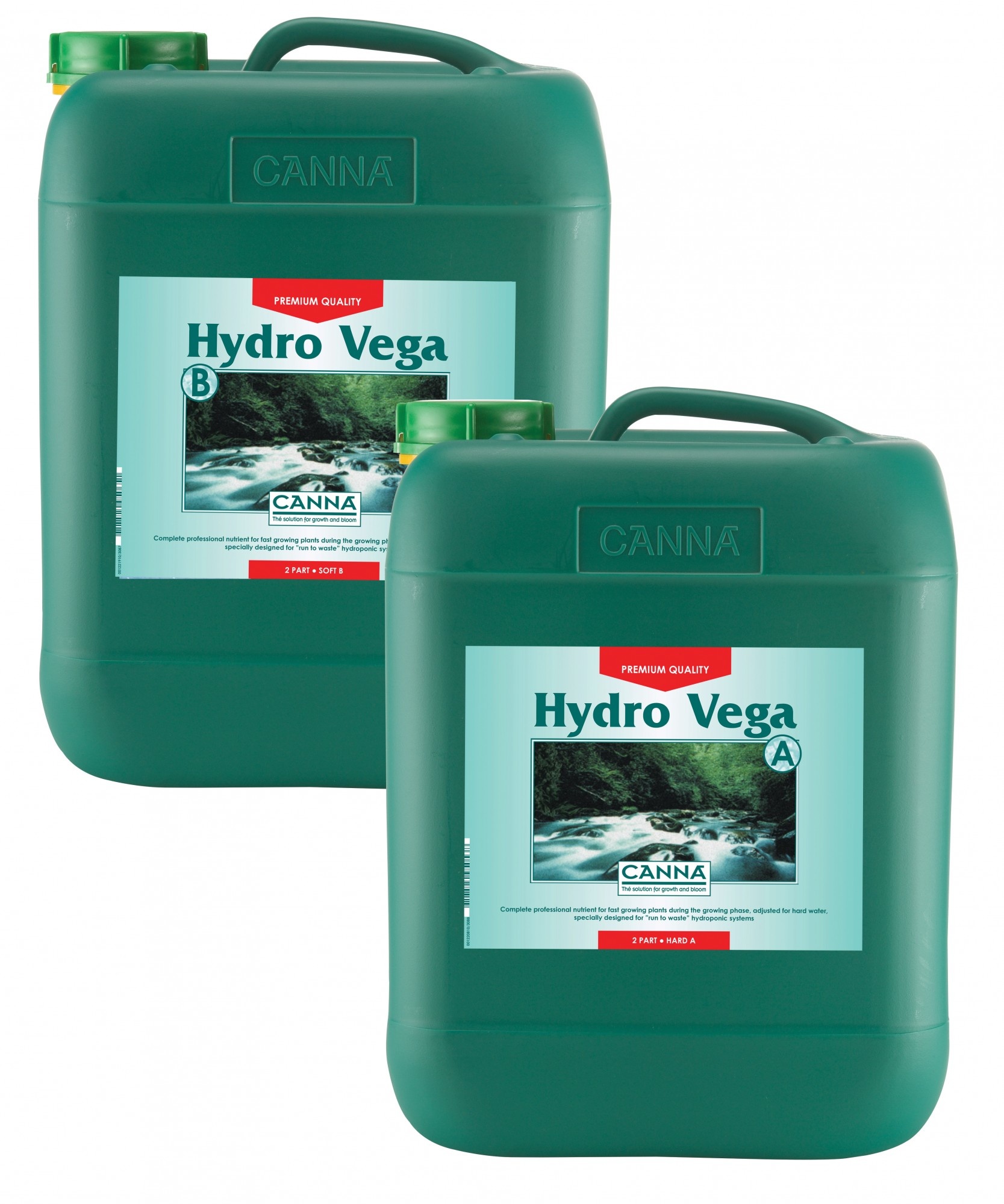 Canna Hydro Vega A&B | Grow Nutrients for RTW Systems - Slims Place