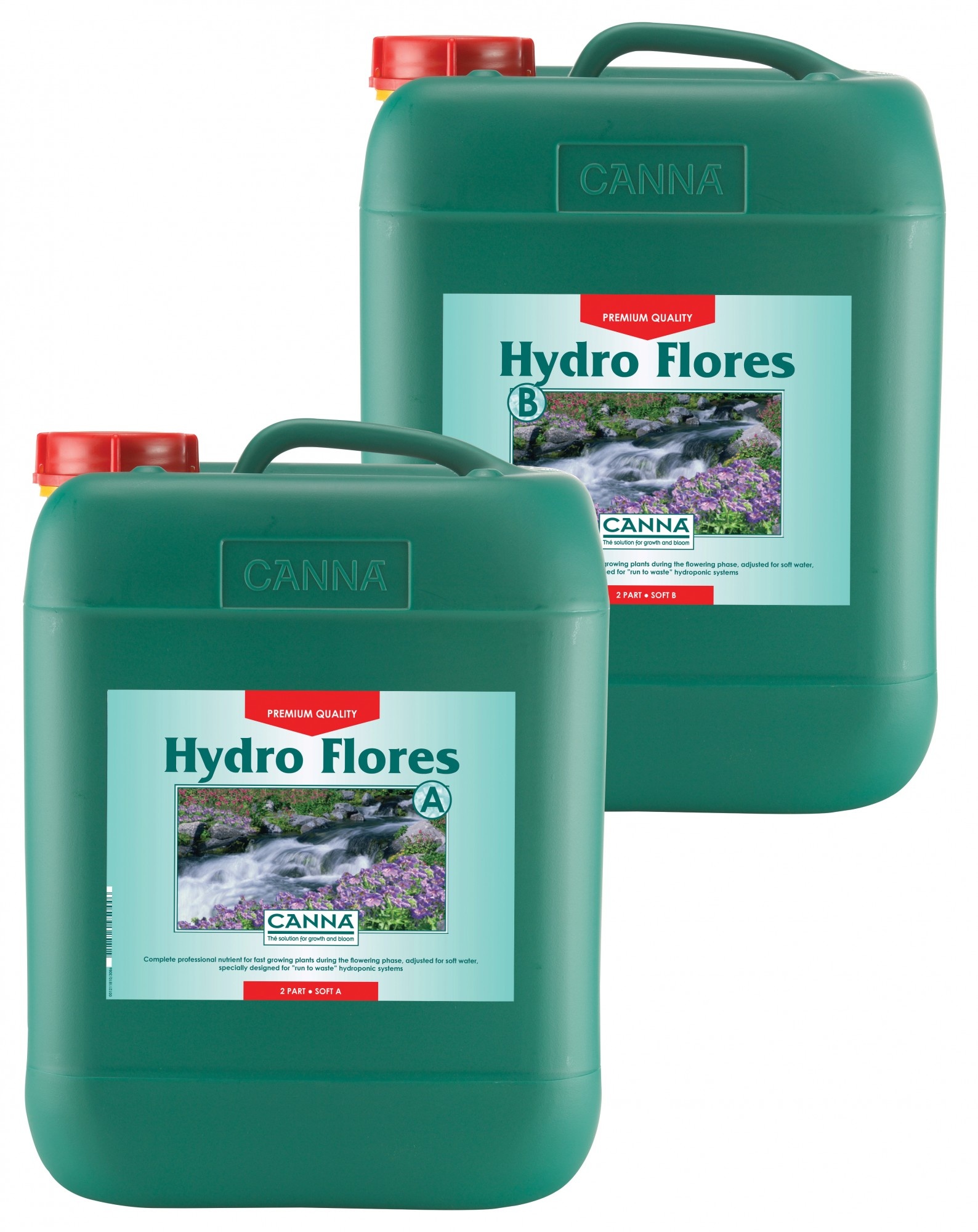 Canna Hydro Flores A&B | Bloom Nutrients for RTW systems - Slims Place
