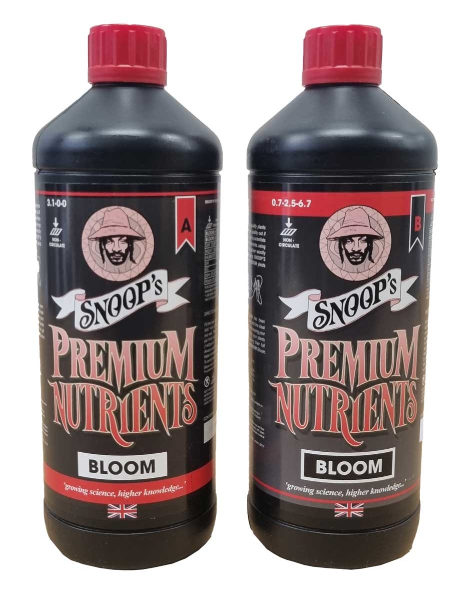Snoops Premium Nutrients Bloom A&B (Non-Circulating) - Slims Place
