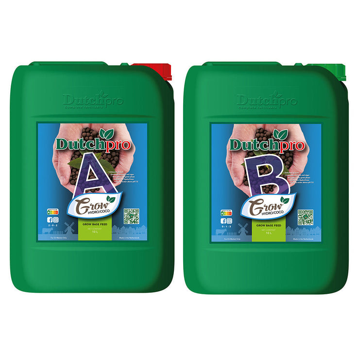 Dutch Pro Original Grow A&B | Two Part Base Nutrient - Slims Place