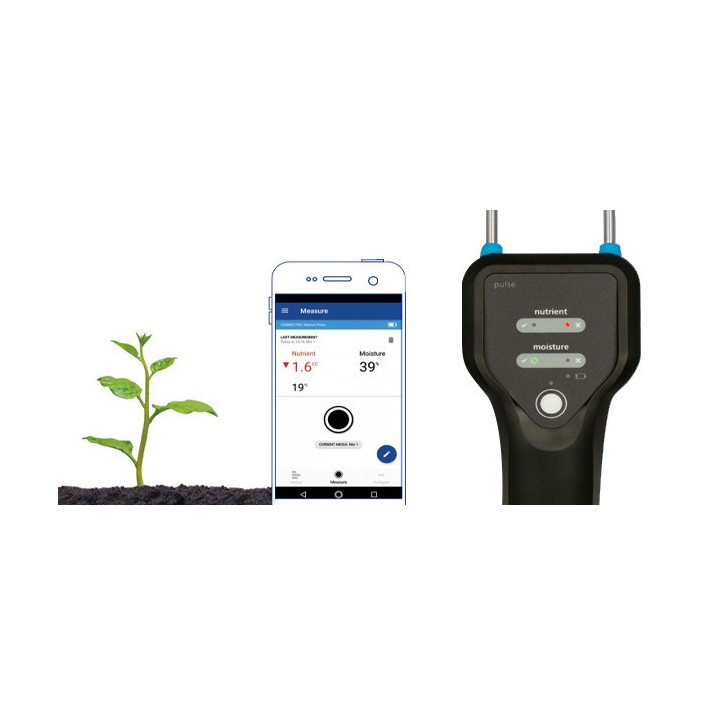 Bluelab Pulse Multimedia EC/MC Meter - Slims Place