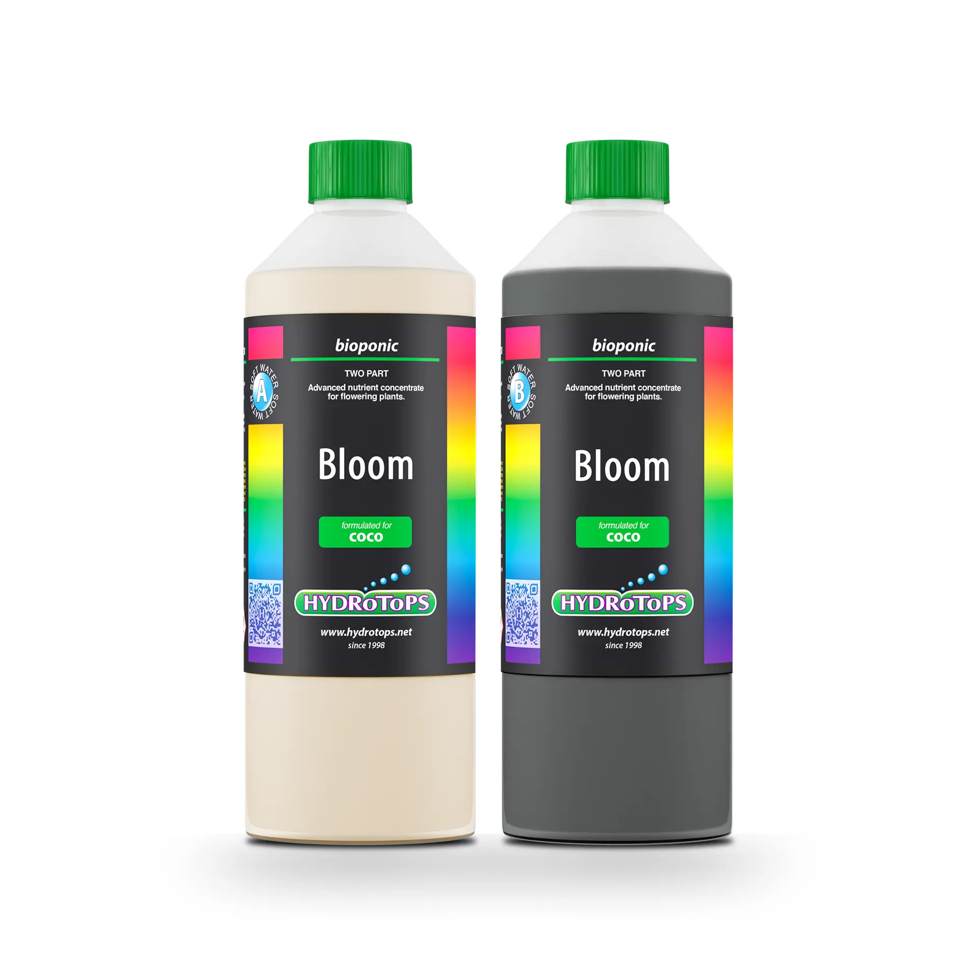 HydroTops Bloom A&B | Base Nutrients for Flowering - Slims Place