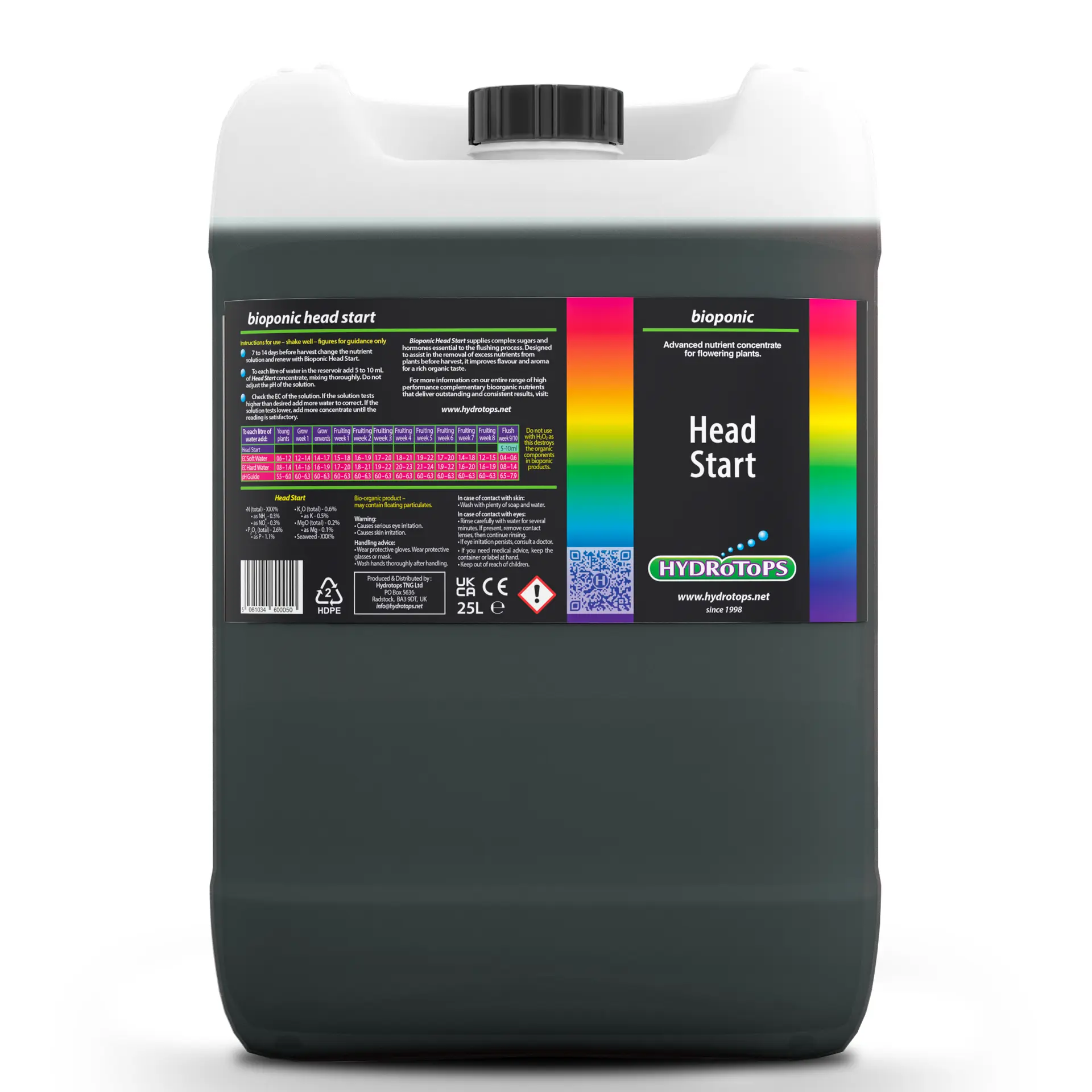 HydroTops Head Start | Complete Propagation Nutrition - Slims Place