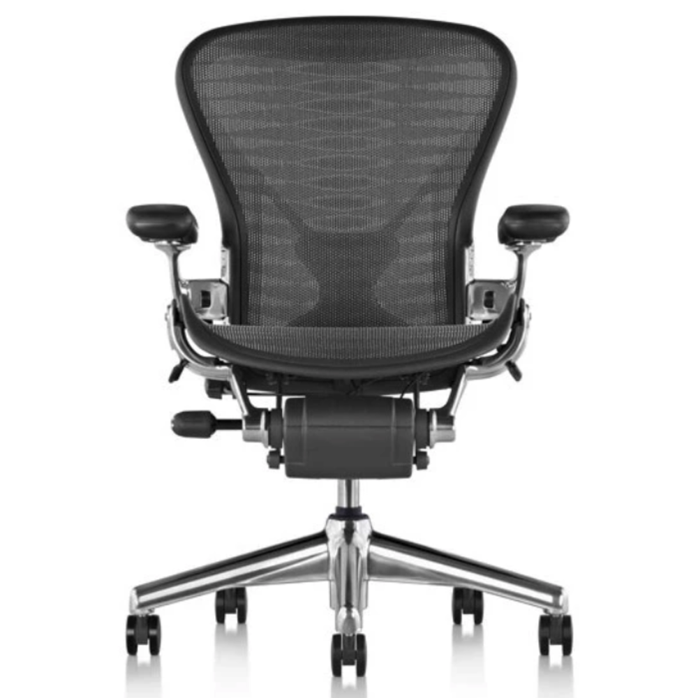 Sedia Herman Miller Aeron Tuxedo ricondizionata (Polished ...