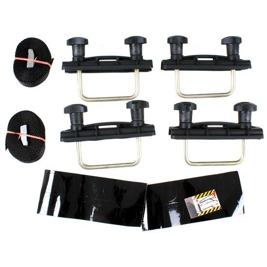 Set van 4 Thule dakkoffer U-Beugels 80mm - DakdragerExpert